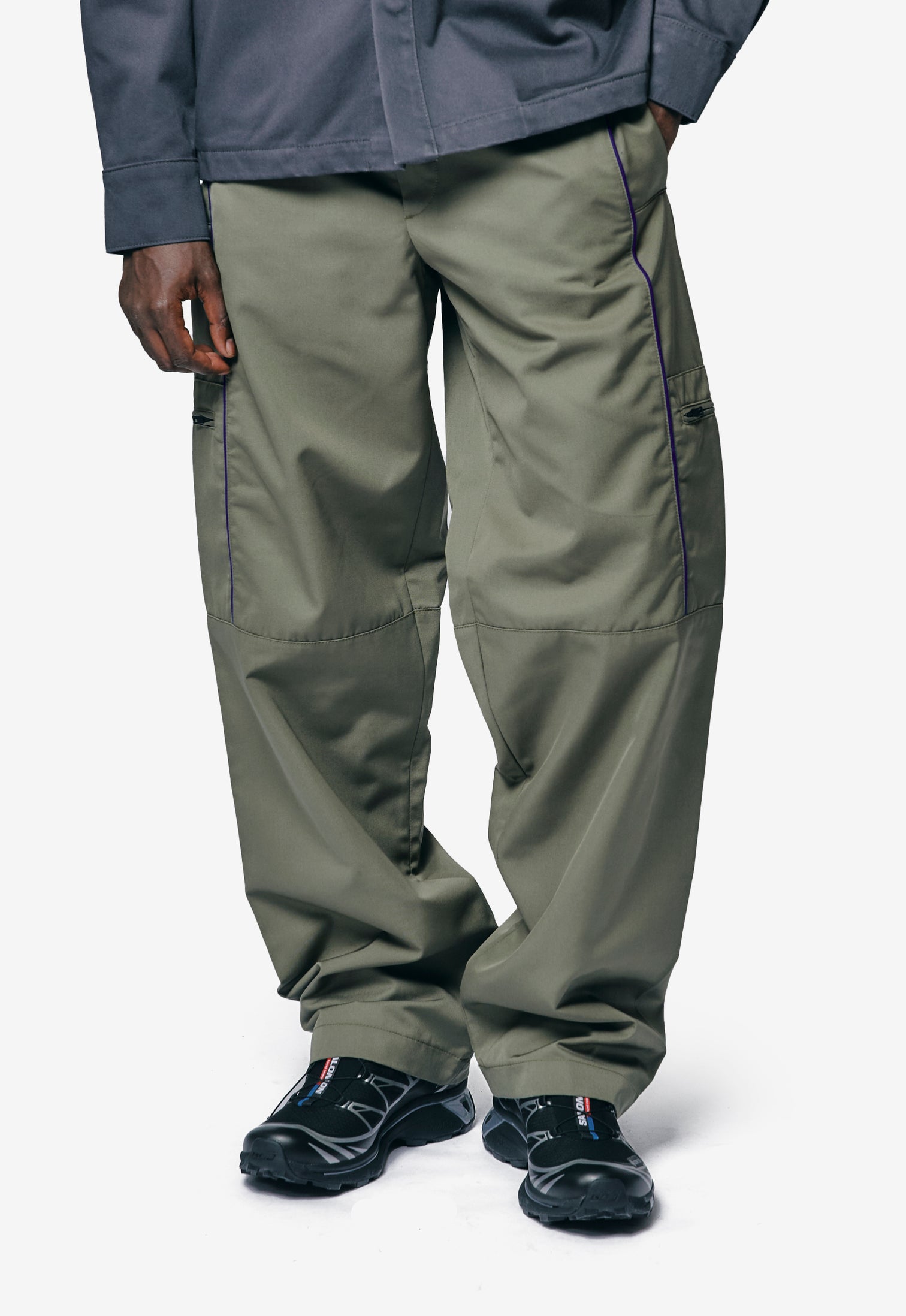 SBM Double Layer Pants Hedgehog Brown CG111213DR55 – NOMAD