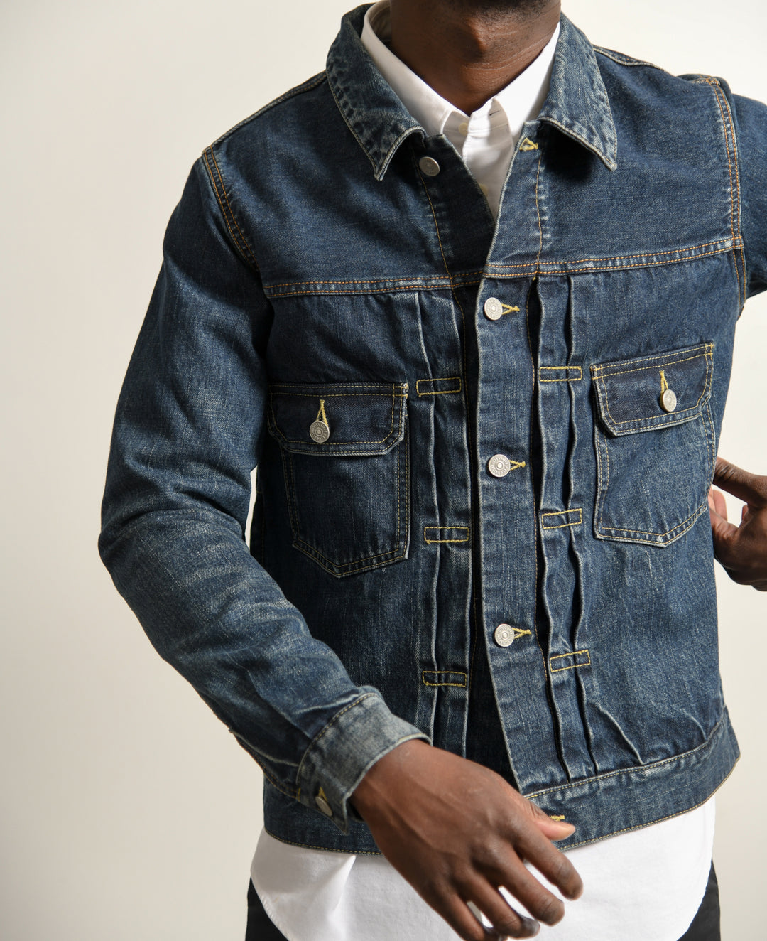 Visvim SS 101 Jacket DMGD-1003 Indigo – NOMAD