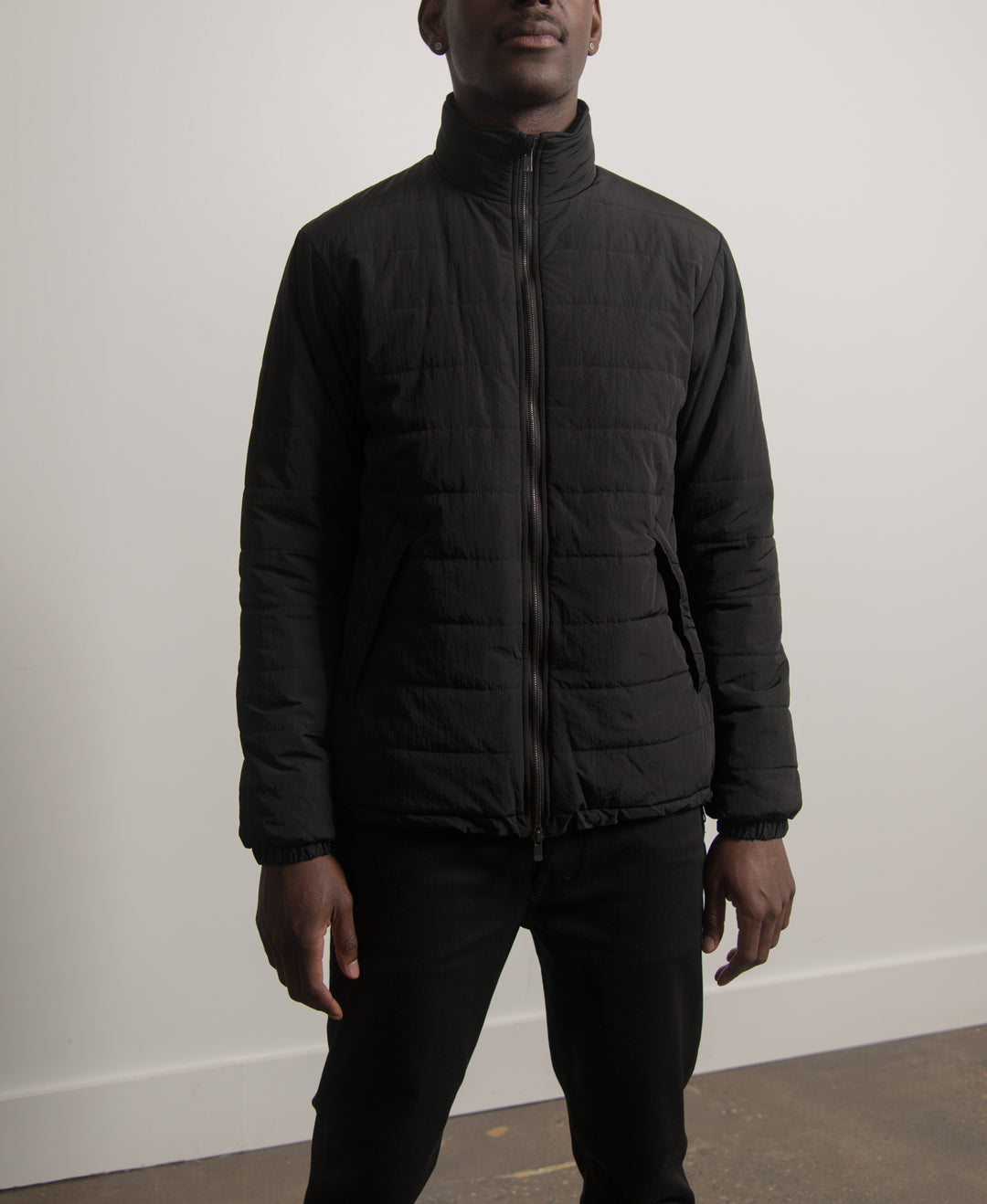 Ventilation Puffer Jacket Black – NOMAD