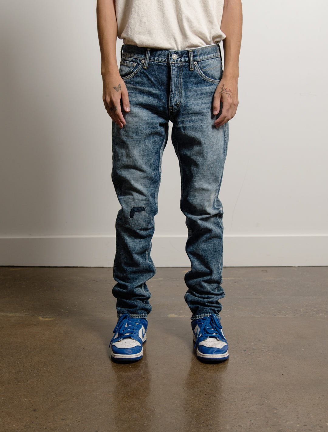 Visvim Social Sculpture 03 DAMAGED-20 Indigo – NOMAD